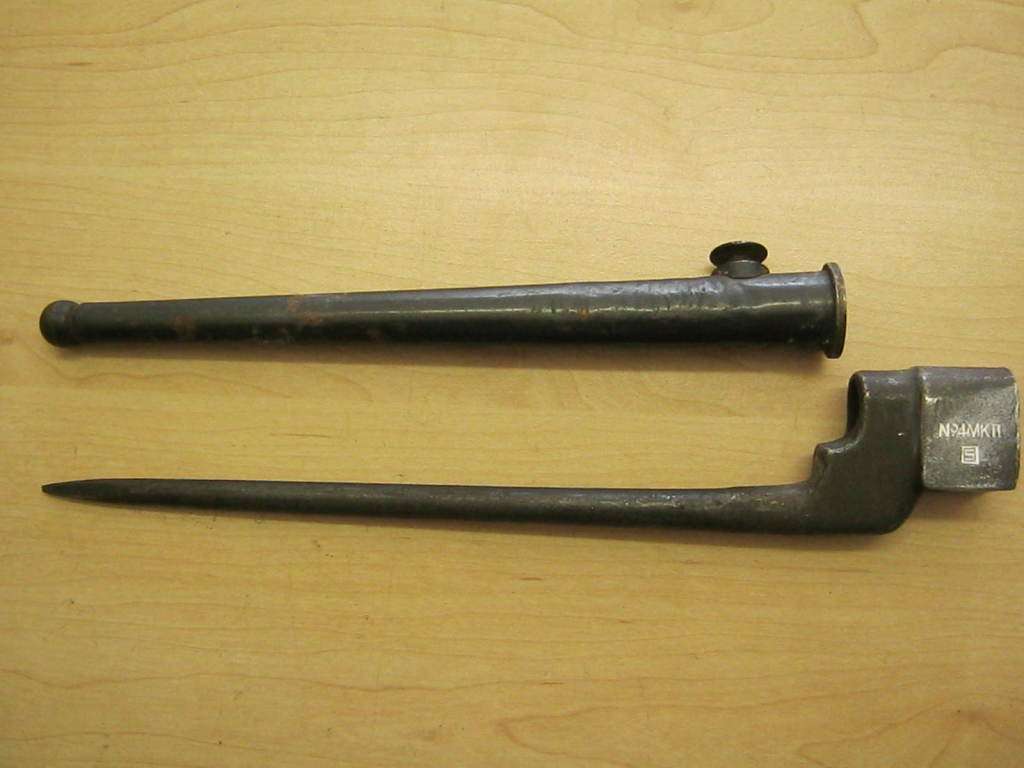 Bayonets - Lee Enfield No 4 Mk2 bayonet for sale in Outside South ...